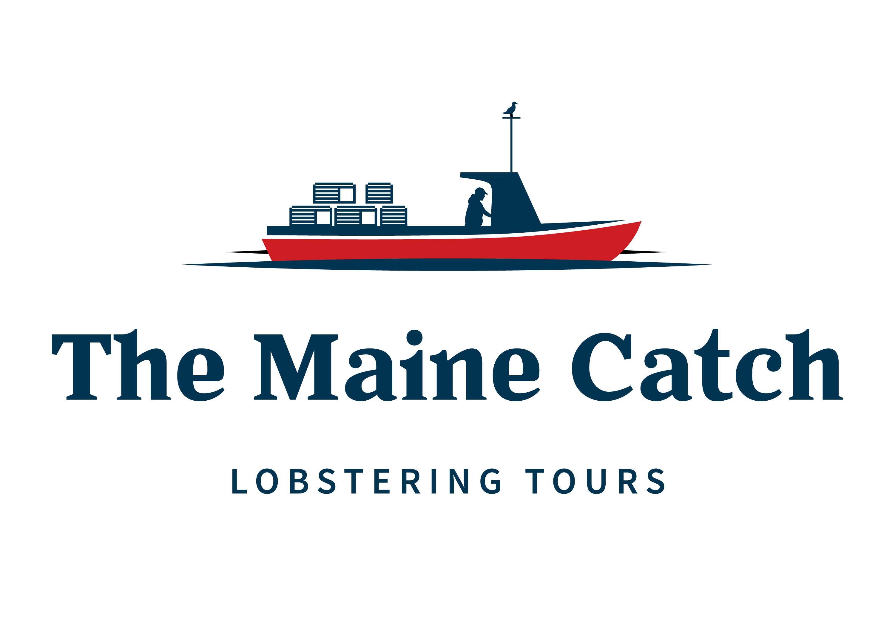 Logo Design, The Maine Catch - Lobstering Tours